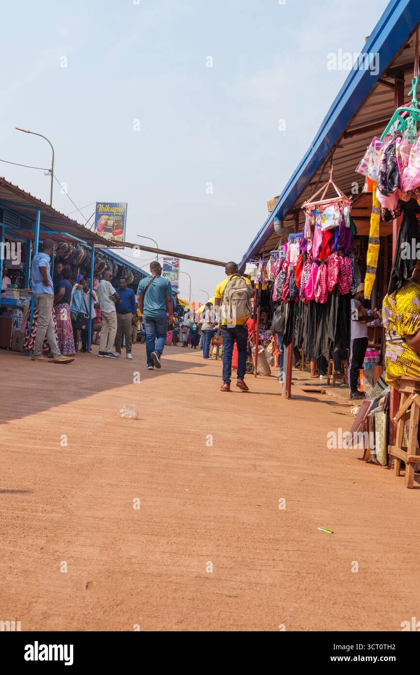 Kigali Rwanda - September 4 2025; Activity in Kimironko Markets in city ...