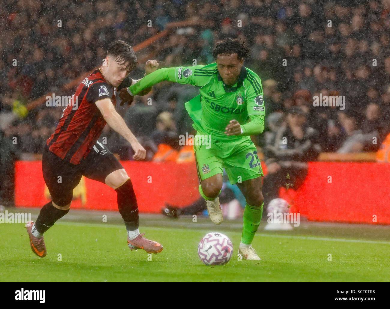 3rd October, Dorset, England; Premier League Football, AFC Bournemouth ...