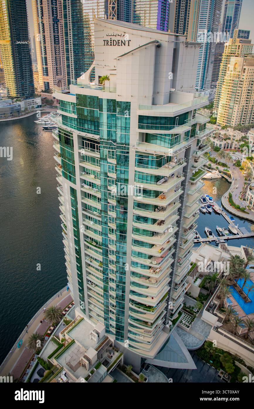 Trident Avant Tower in Dubai Marina, UAE Stock Photo - Alamy