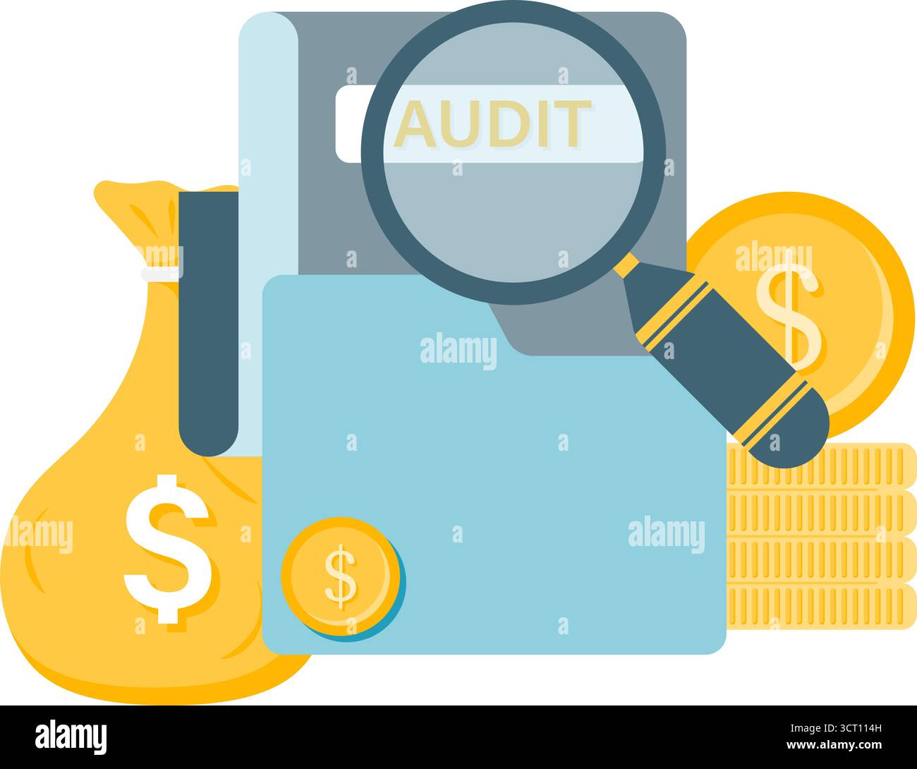 Calculator financial planning Stock Vector Images - Alamy