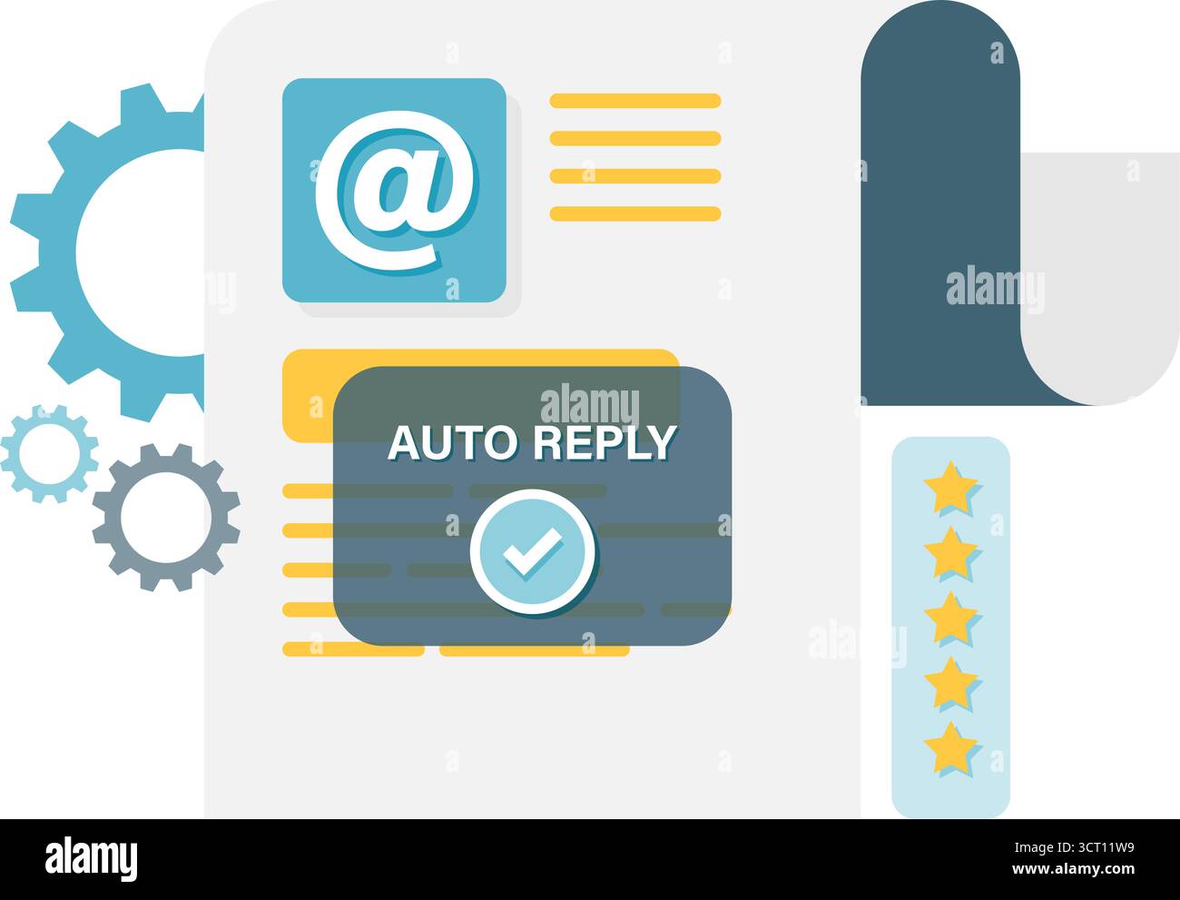 Mail chatting Stock Vector Images - Alamy