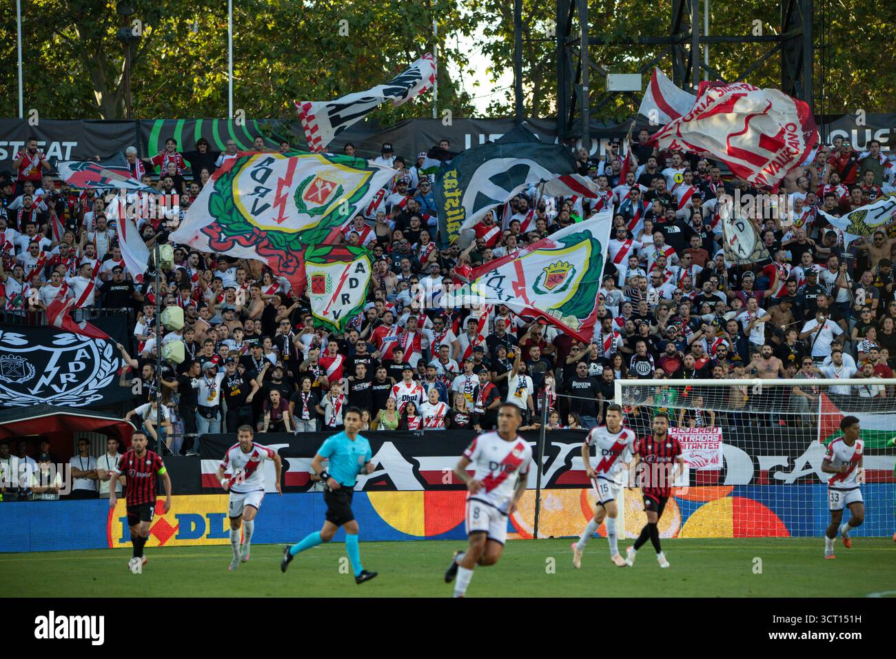 Back of the vallecas stadium hi-res stock photography and images - Alamy