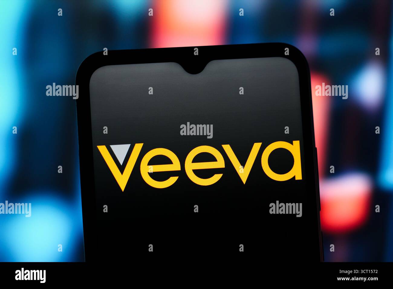 Canada. 03rd Oct, 2025. In this photo illustration, the Veeva Systems ...