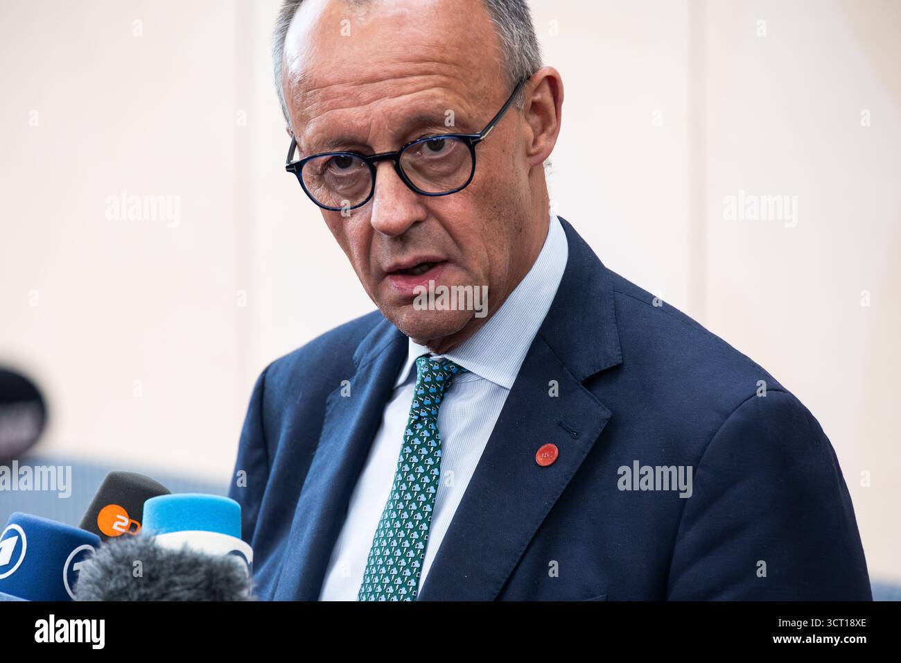 Copenhagen, Denmark. 02nd Oct, 2025. Chancellor of Germany Friedrich ...