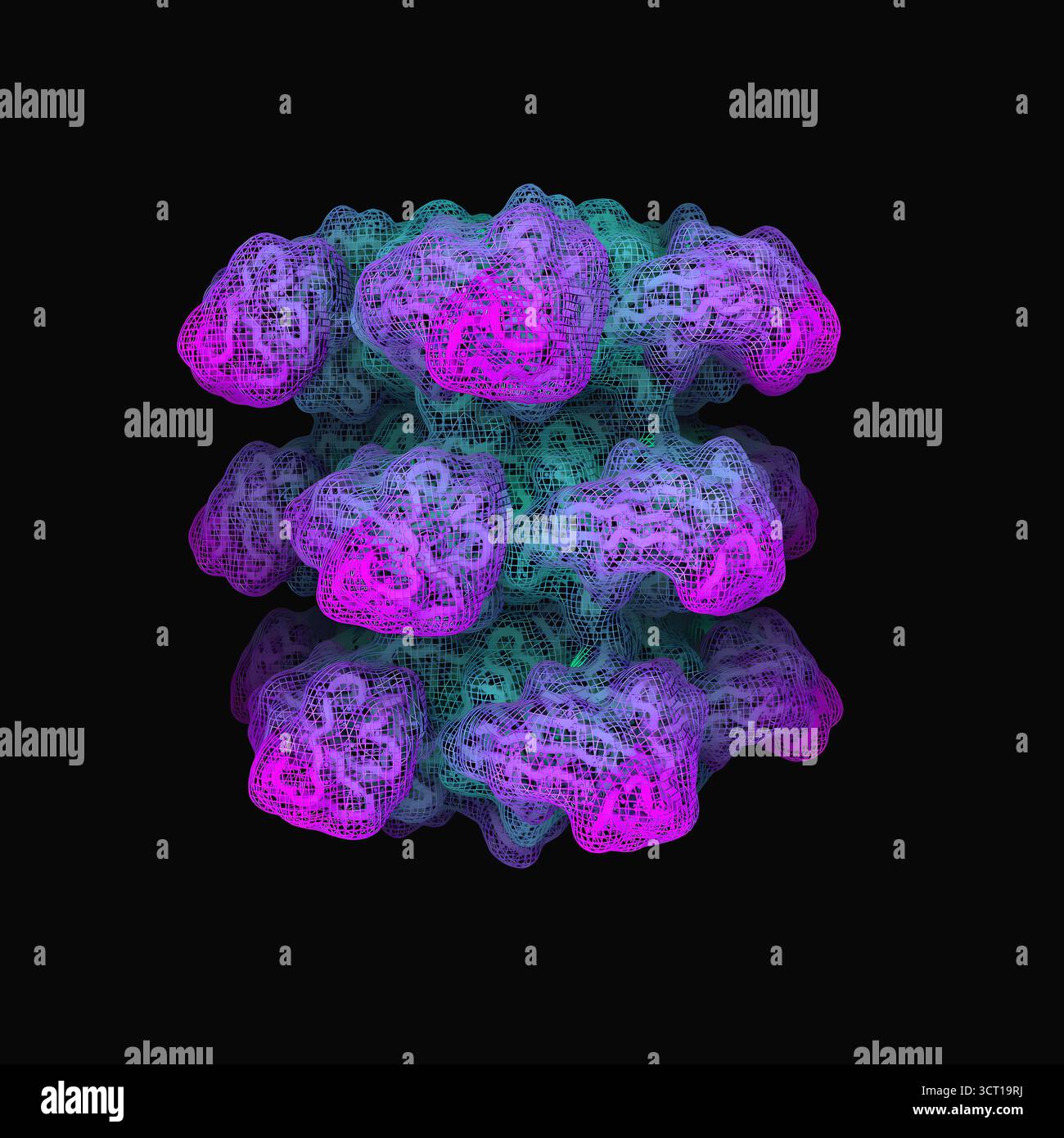 Illustration of the cryo-electron micrograph (EM) structure of the YSD1 ...