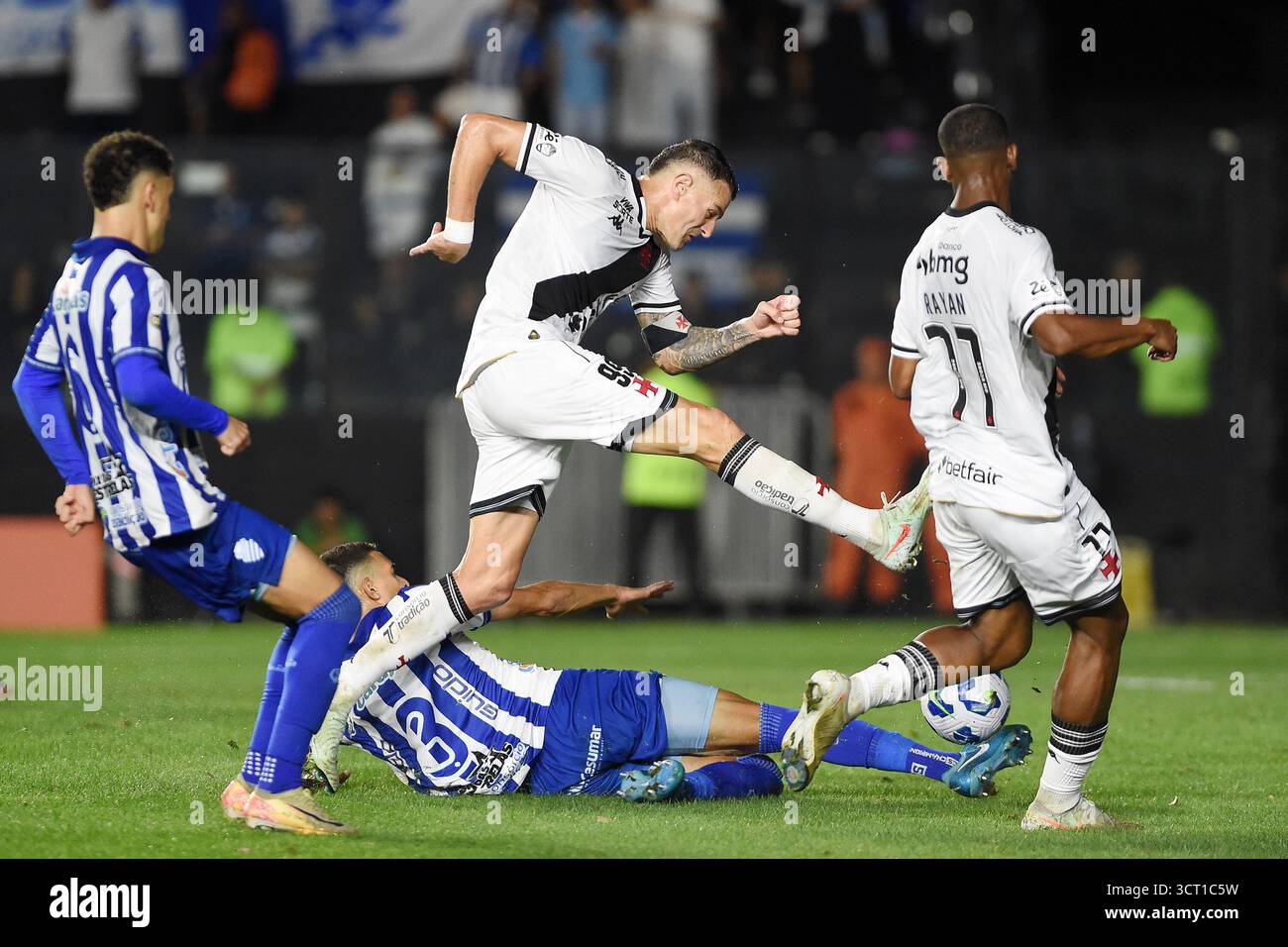 Rio de Janeiro, Brazil, August 7, 2025. Vasco vs CSA football match ...