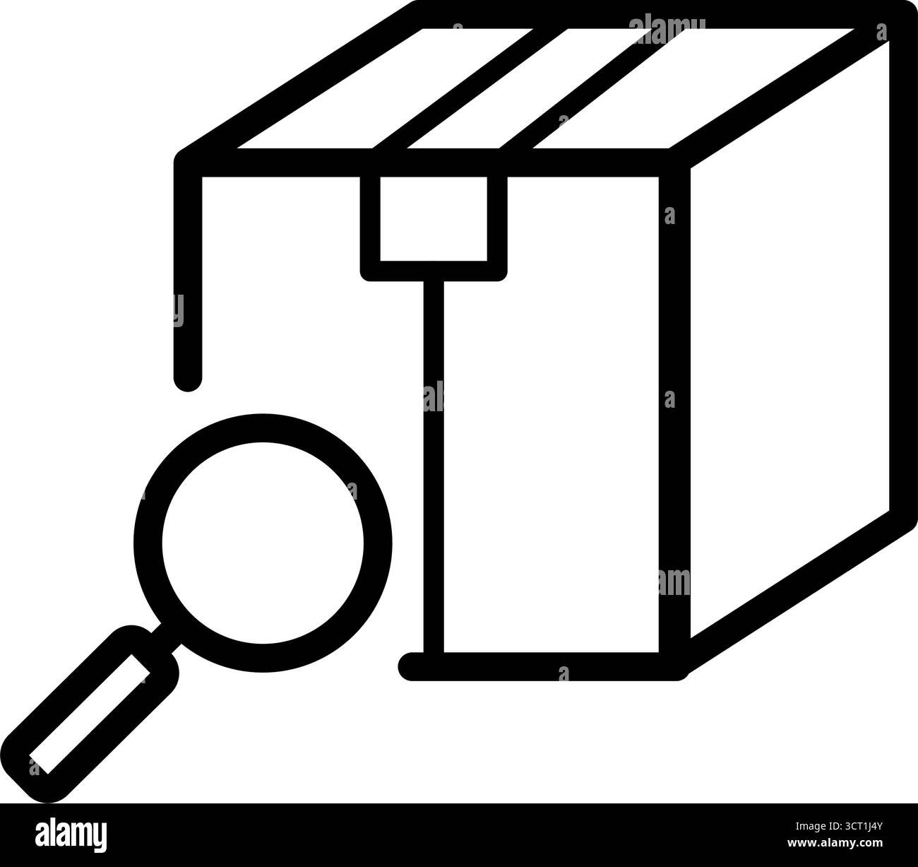 Magnify search Black and White Stock Photos & Images - Alamy