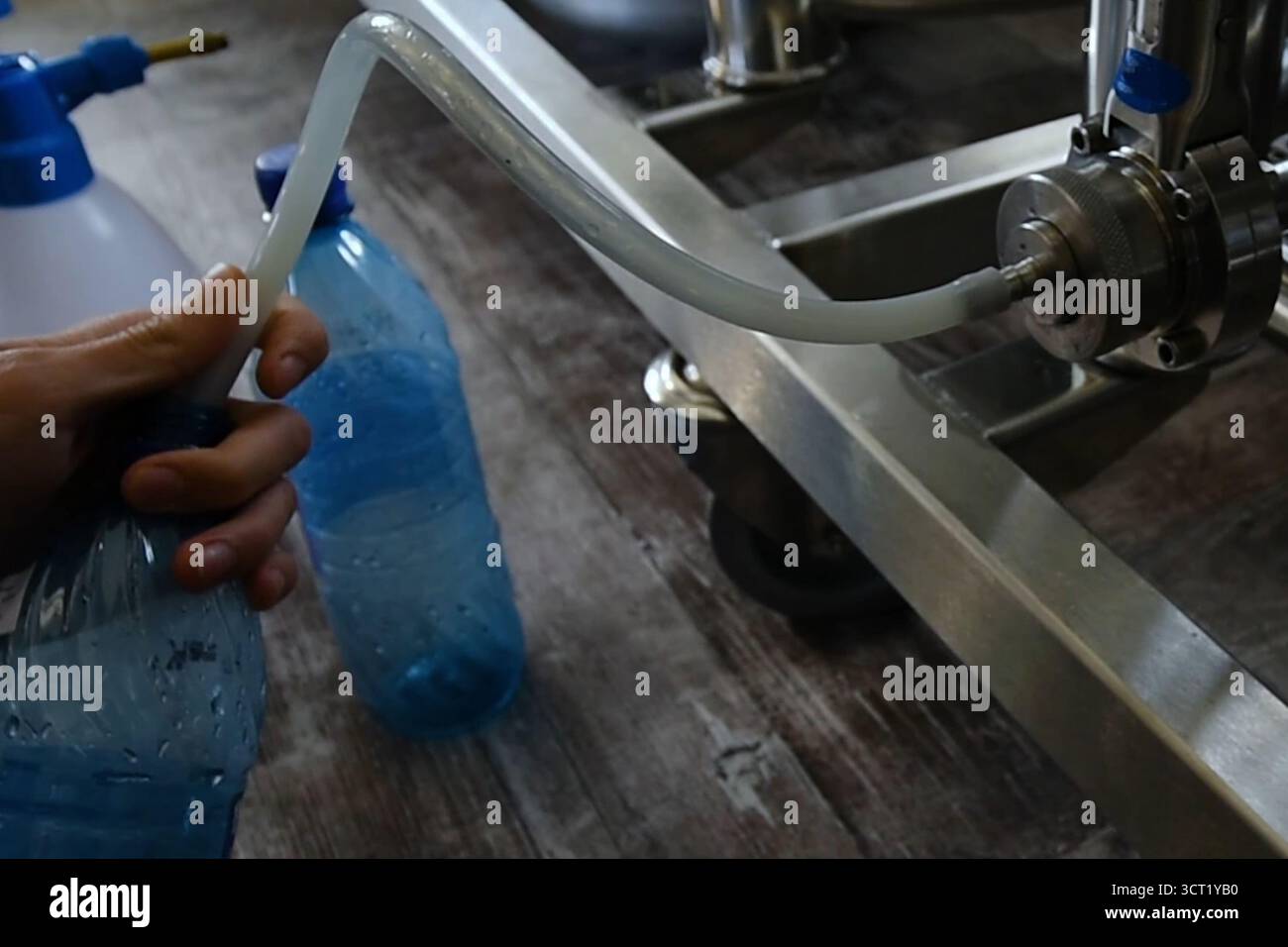 Conveyor bottles fresh light beer hi-res stock photography and images ...