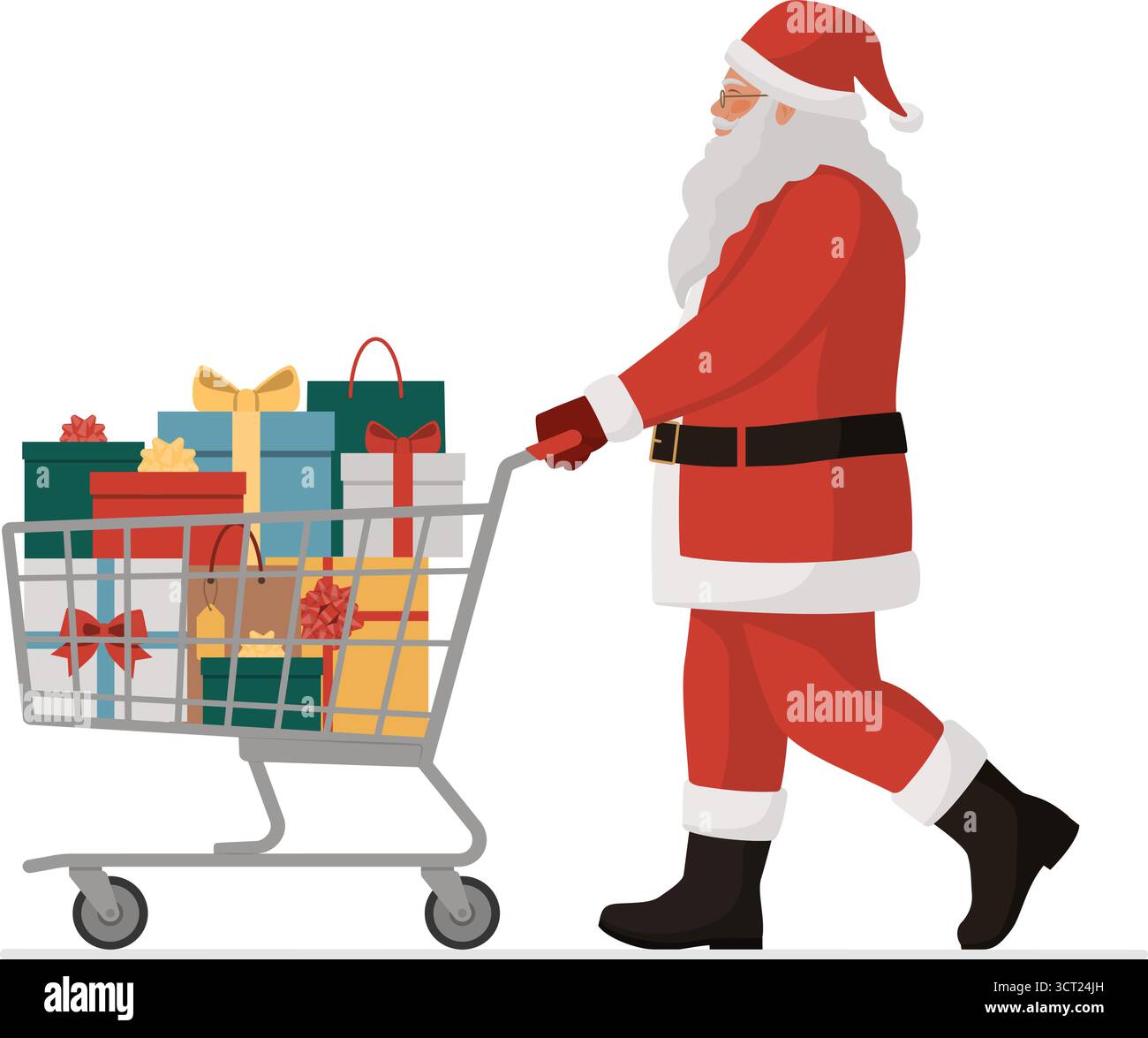 Boxes gifts isolated on Stock Vector Images - Alamy