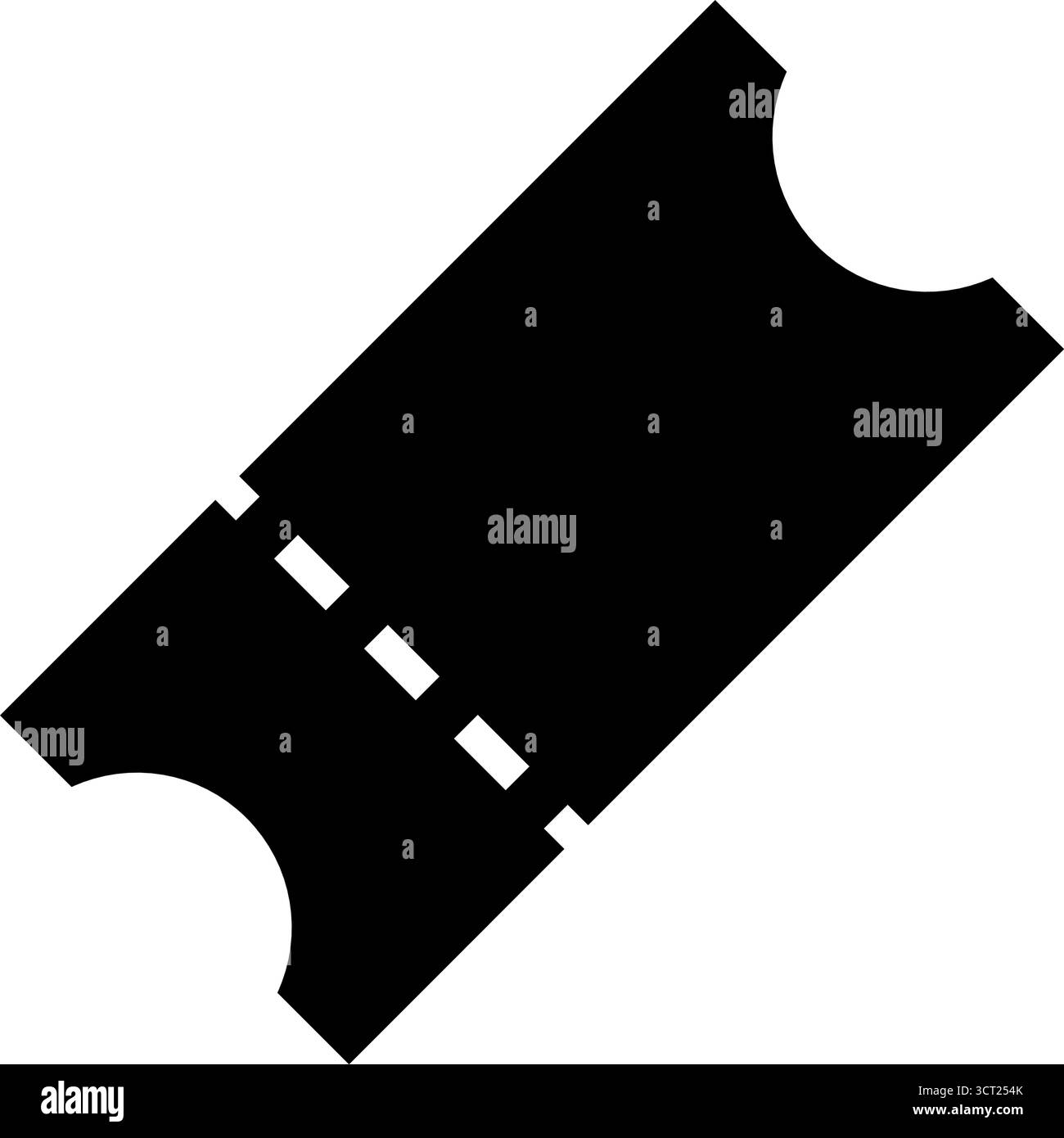 Travel voucher vector ticket Cut Out Stock Images & Pictures - Alamy