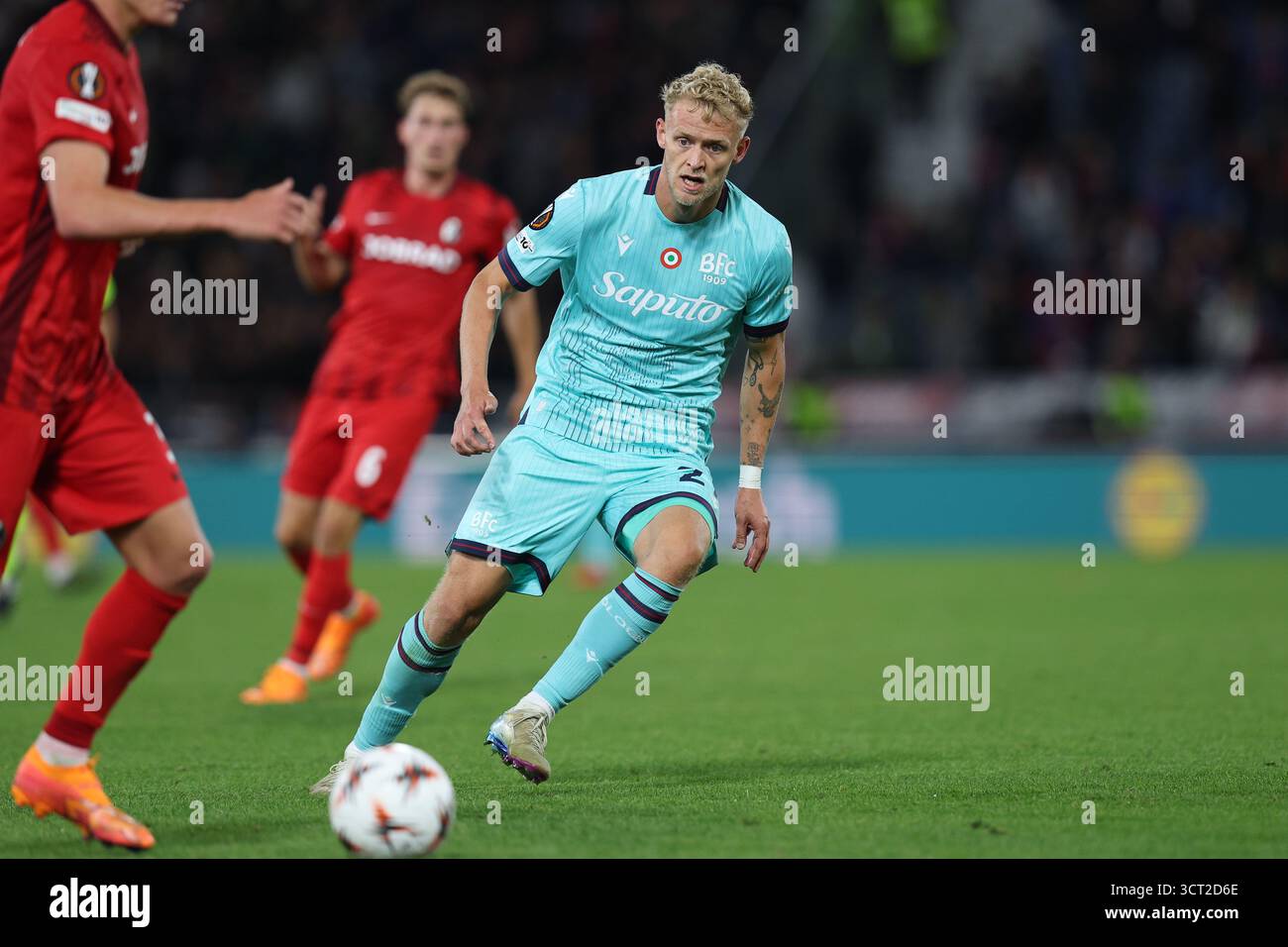 Jens Odgaard (Bologna) during the Europa League 2025 2026 match between ...