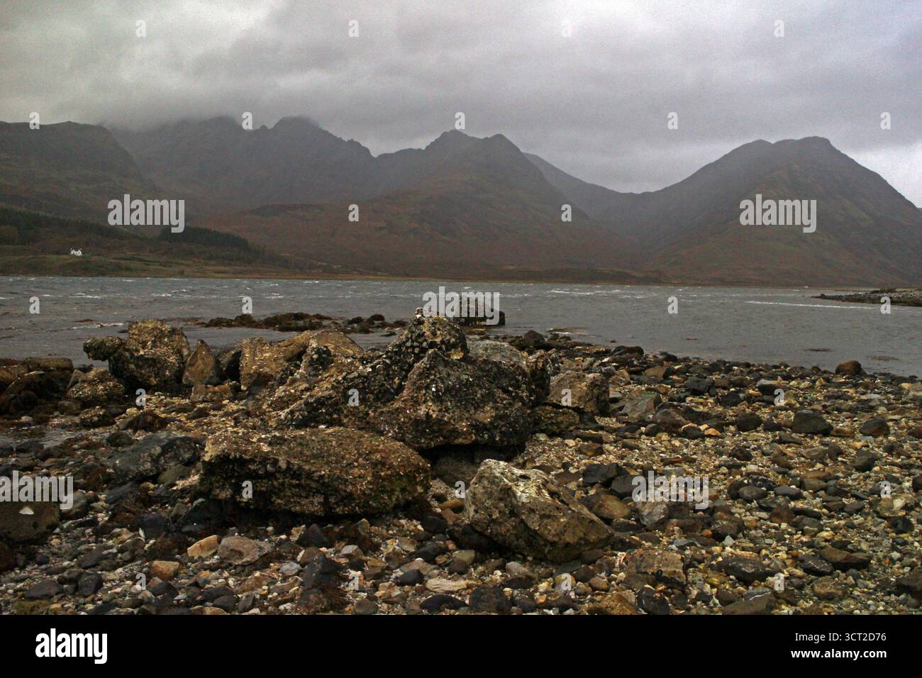 Bla Bheinn and Loch Slapin Stock Photo - Alamy