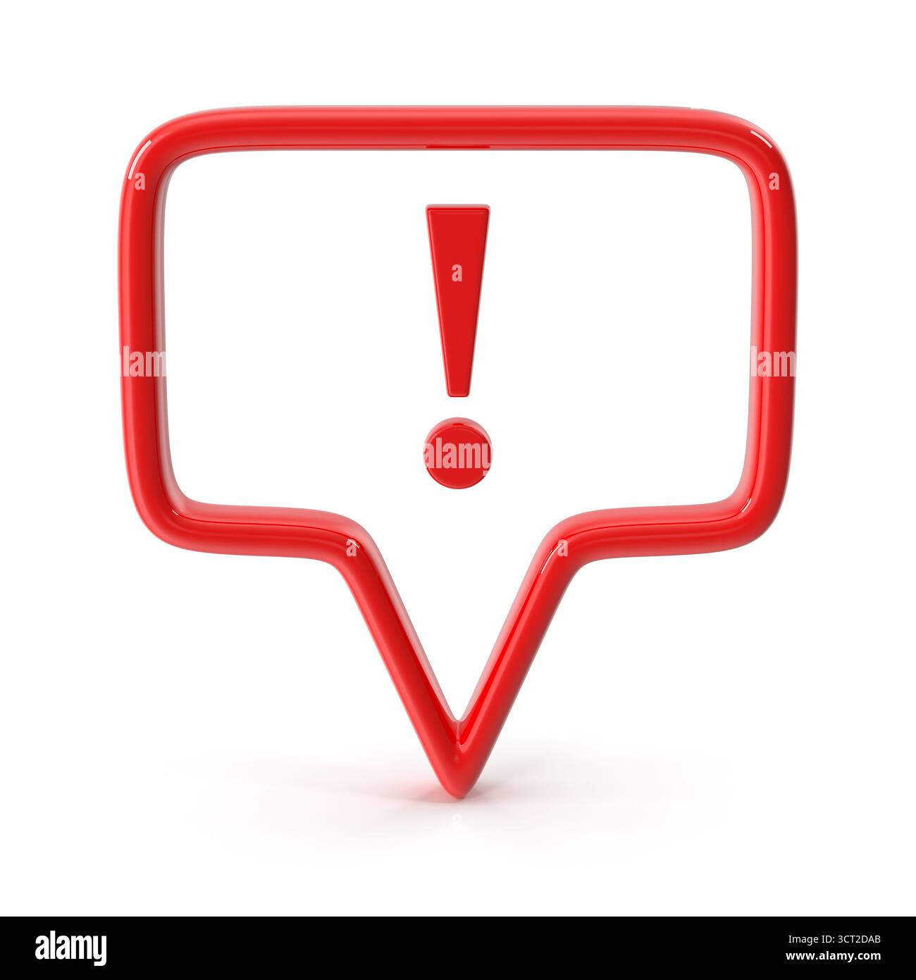 Cartoon exclamation mark in hi-res stock photography and images - Alamy