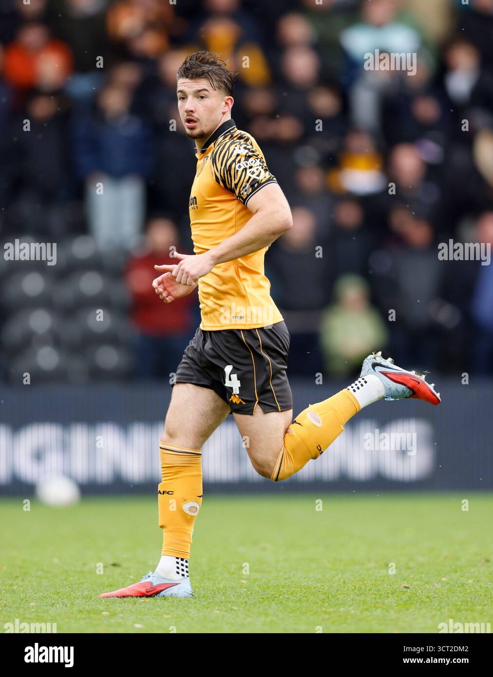 Hull City's Charlie Hughes during the Sky Bet Championship match at the ...