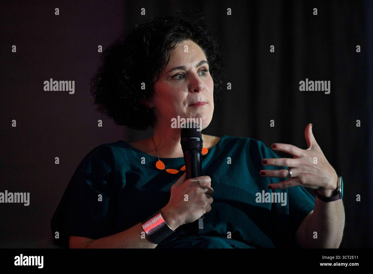 SDLP leader Claire Hanna speaking during the SDLP Annual conference at ...
