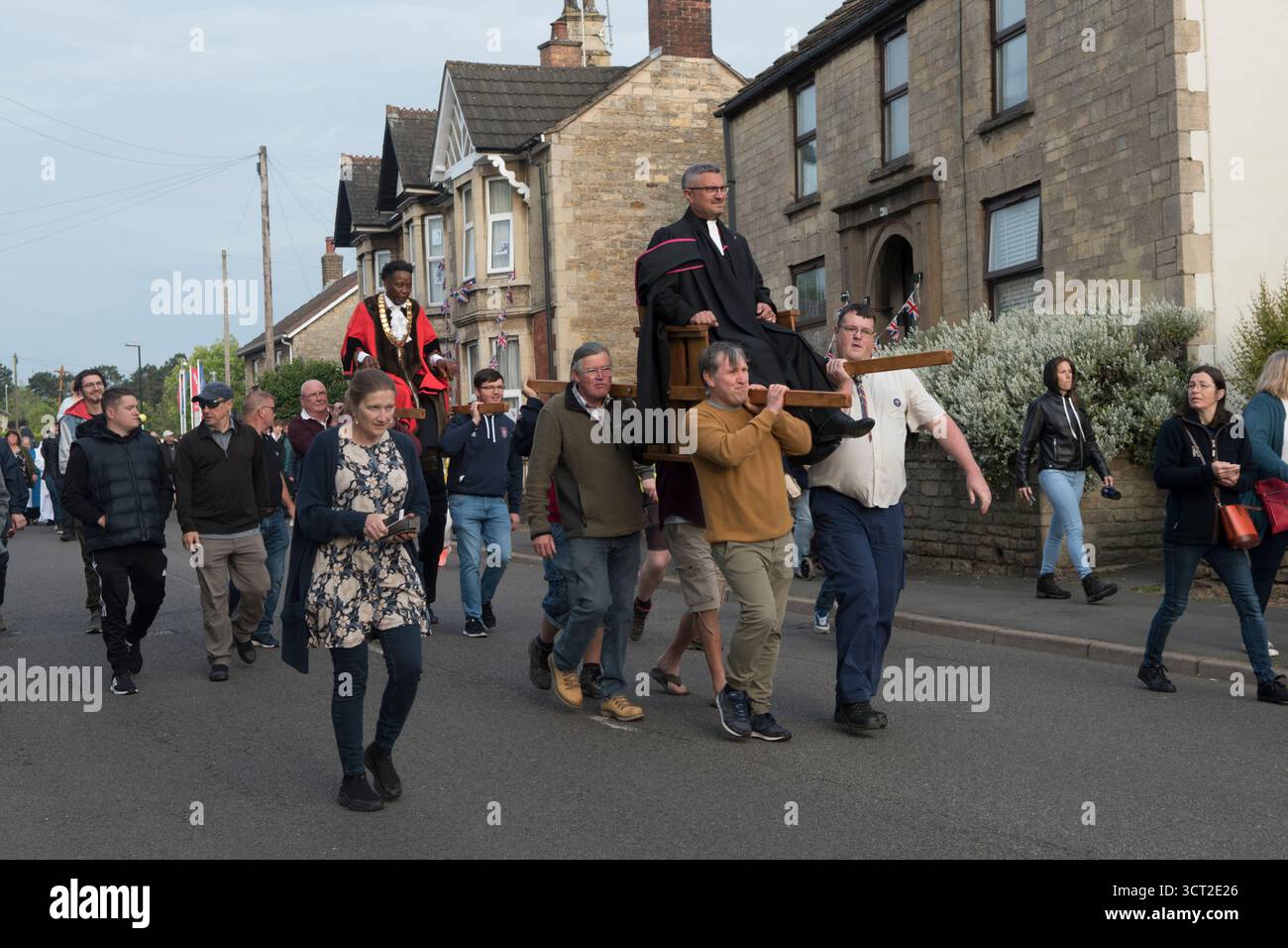 Corby Pole Fair takes place in Corby Old Village once every twenty ...