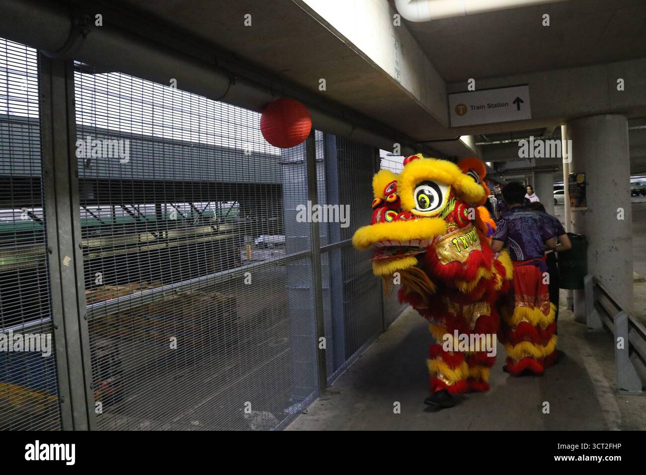 Sydney, Australia. 4th October 2025. THQ Cabra lion dancers lead parade ...