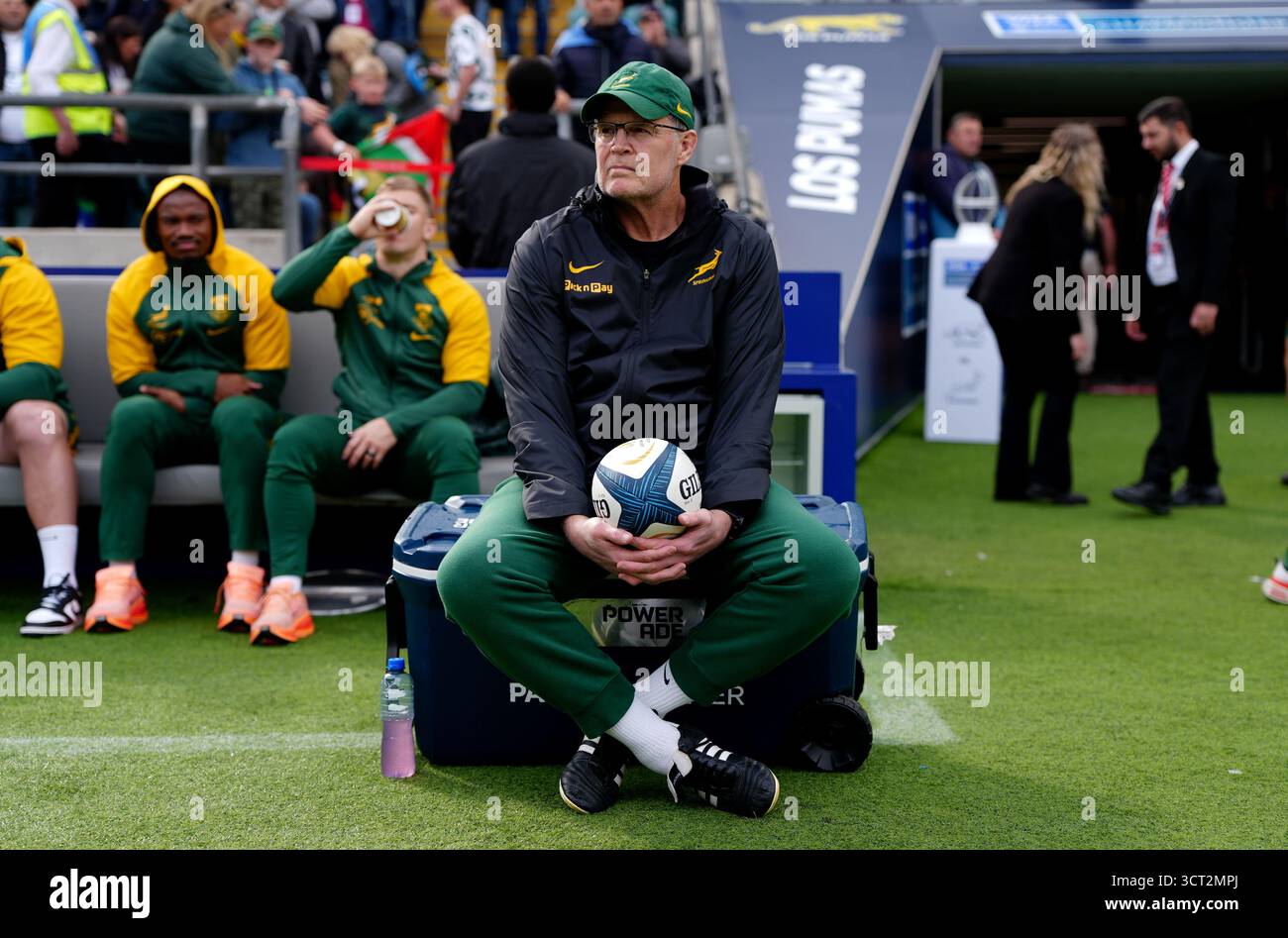 South Africa head coach Rassie Erasmus ahead of the Rugby Championship ...