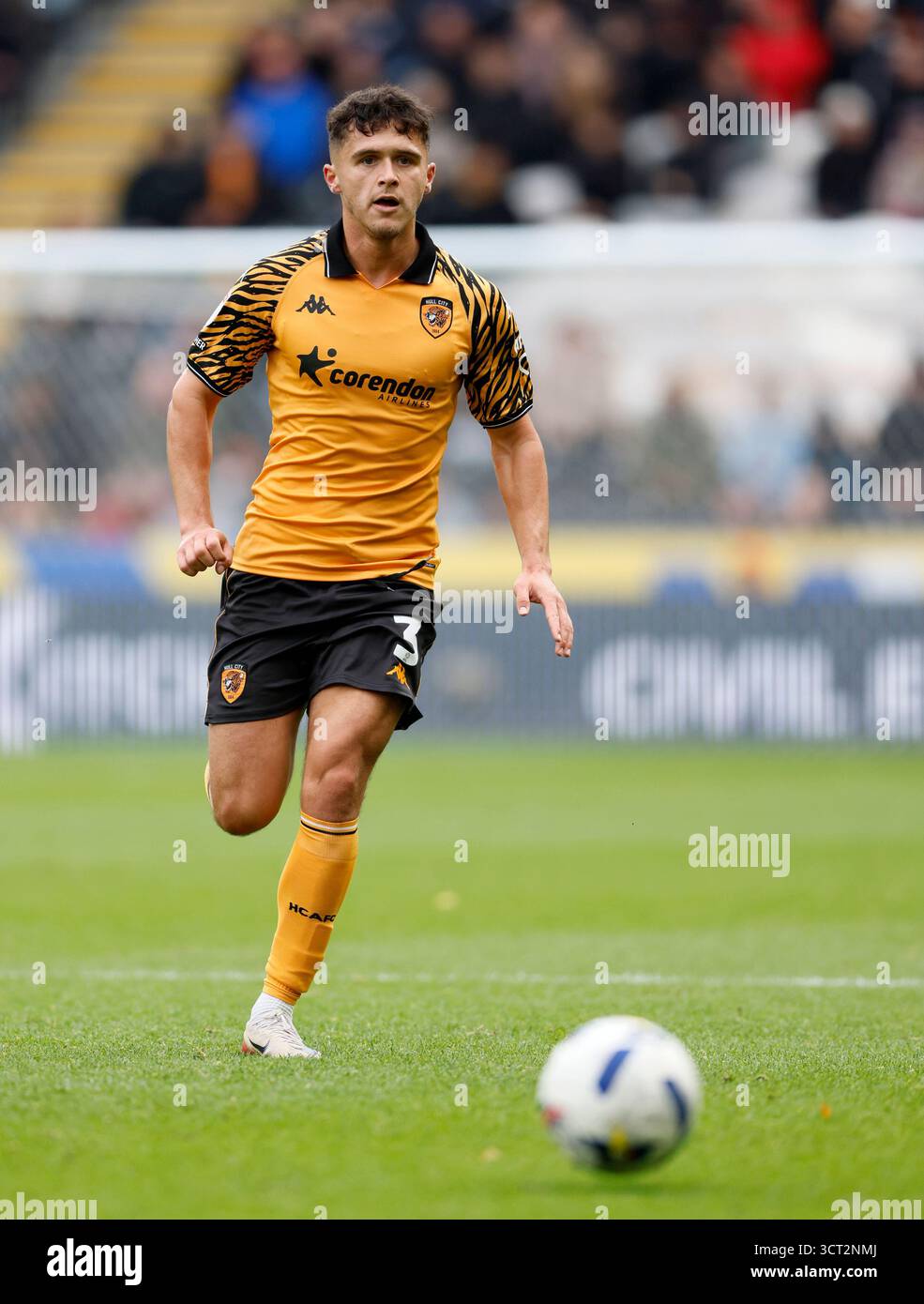 Hull City's Ryan Giles during the Sky Bet Championship match at the MKM ...