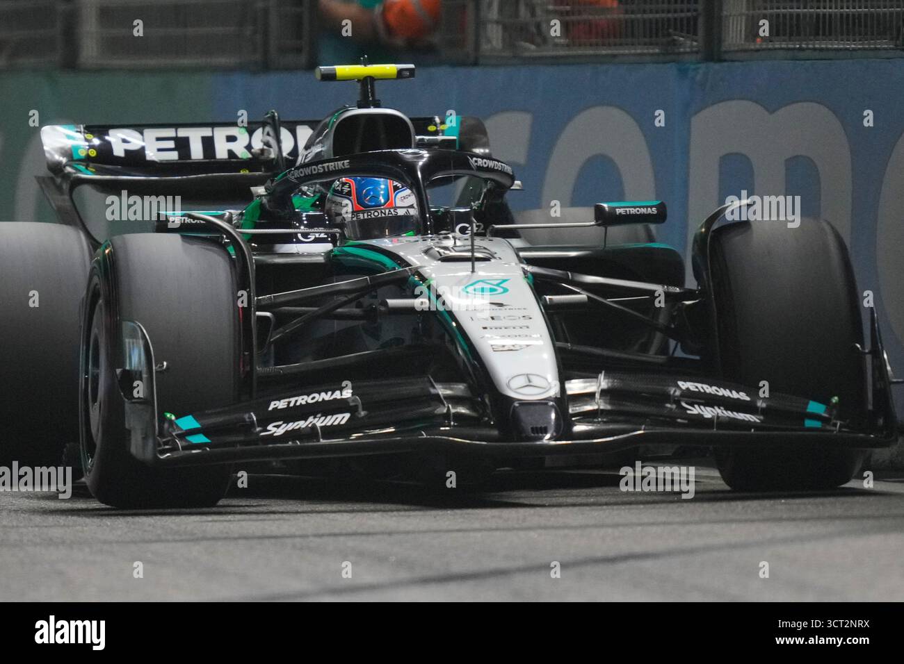 Mercedes driver Andrea Kimi Antonelli of Italy in action during the ...