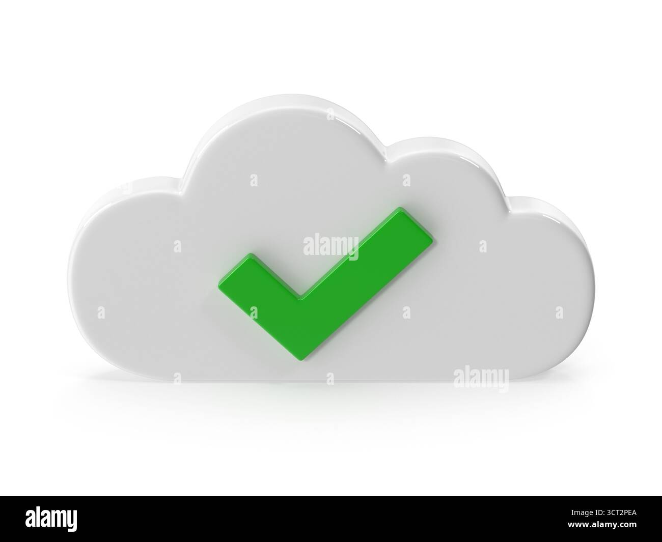 Cloud computing white banner Cut Out Stock Images & Pictures - Alamy