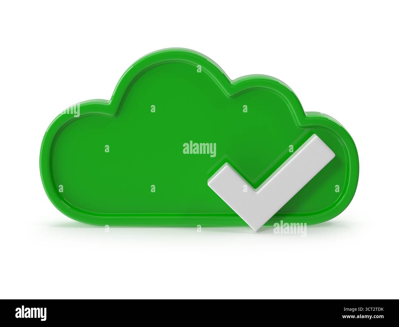 Cloud icon symbol flat Cut Out Stock Images & Pictures - Alamy