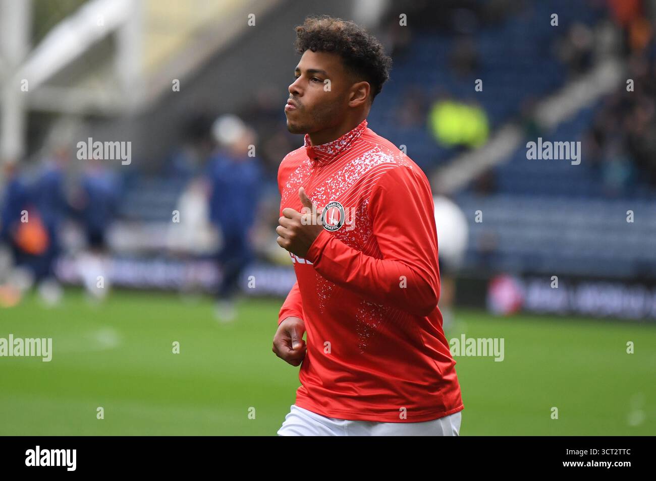 Preston, England. 4th Oct 2025. Onel Hernández before the Sky Bet EFL ...