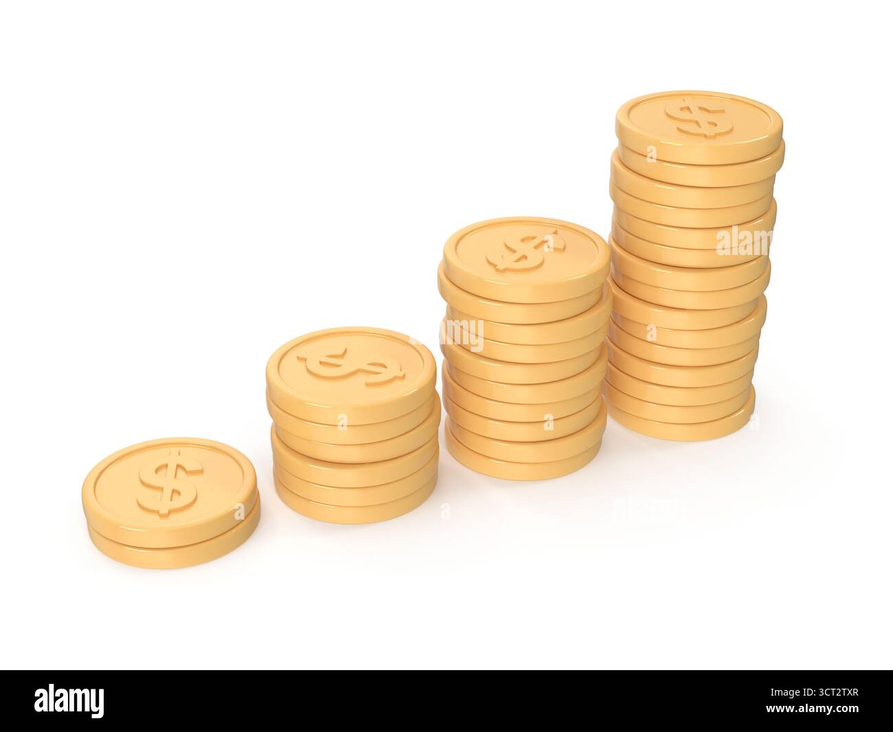 Growth dollar in financial Cut Out Stock Images & Pictures - Alamy