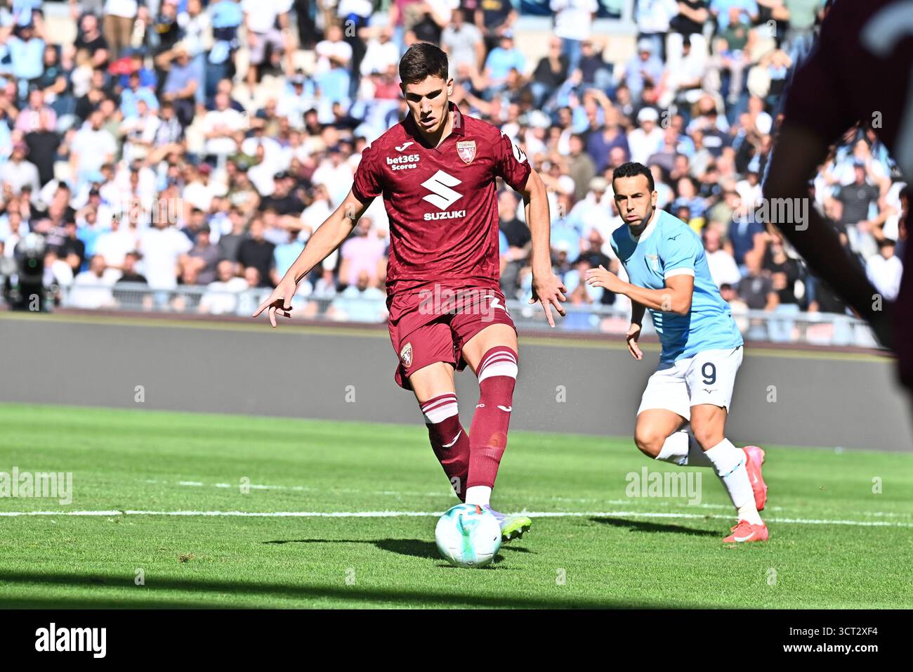 Cesare Casadei of Torino FC during match between SS Lazio and Torino FC ...