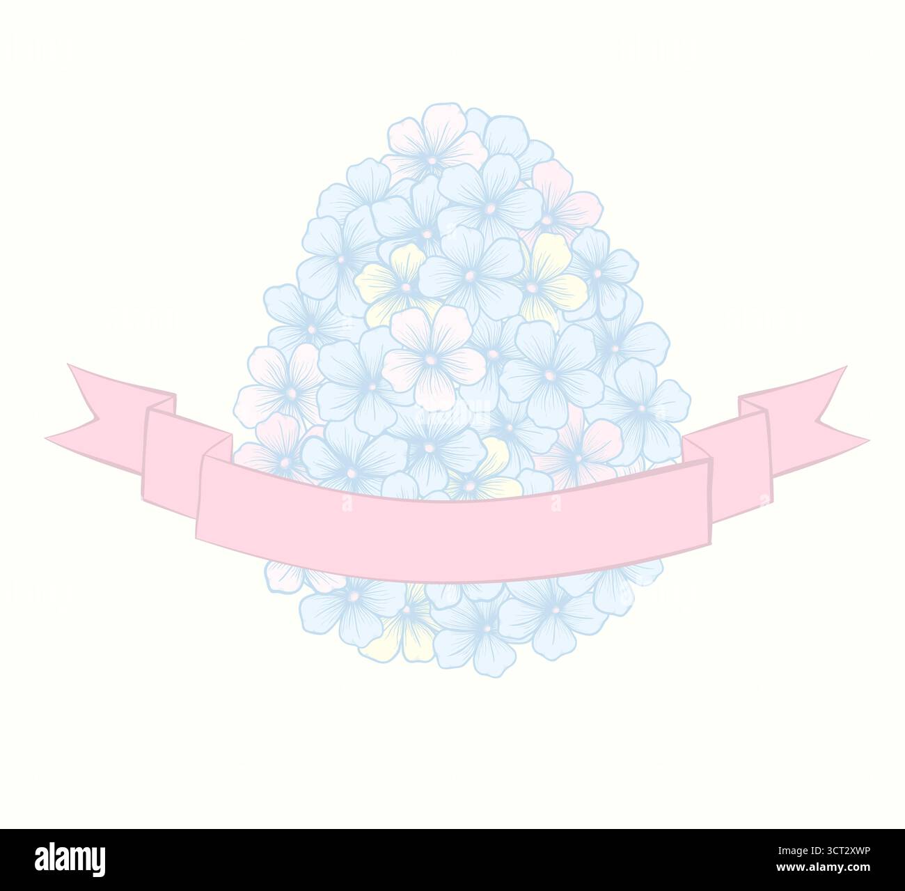 Flowers in form egg Stock Vector Images - Alamy