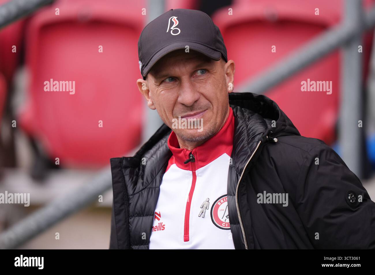 Bristol City manager Gerhard Struber during the Sky Bet Championship ...