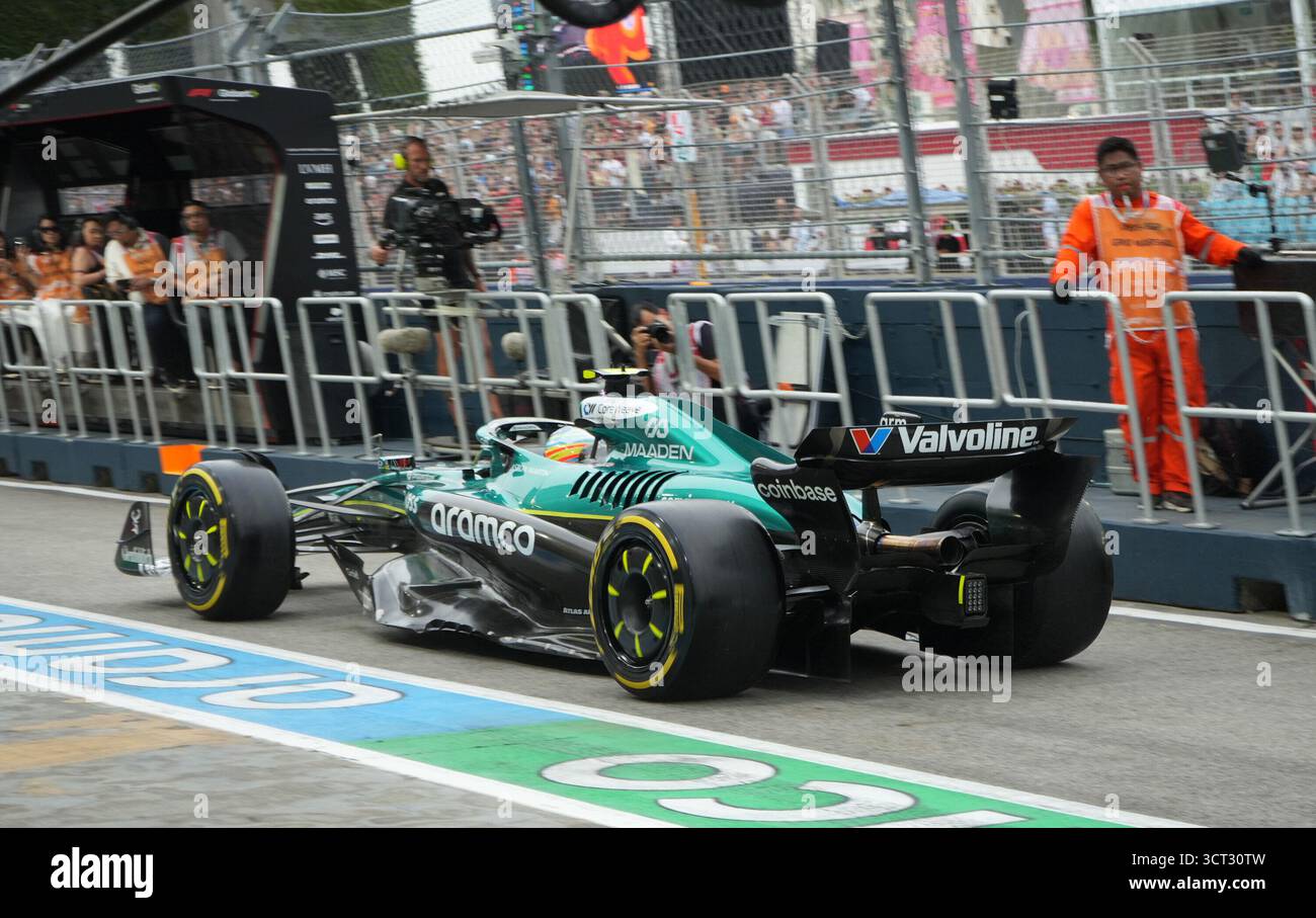 October 4th, 2025, Marina Bay Street Circuit, Singapore, FORMULA 1 ...