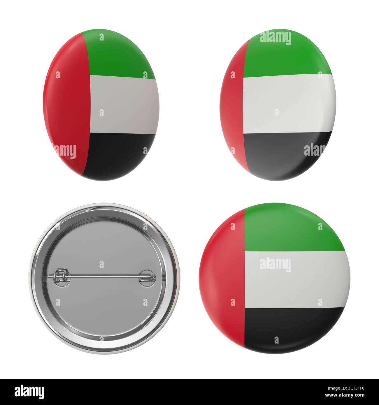 Uae flag button hi-res stock photography and images - Alamy