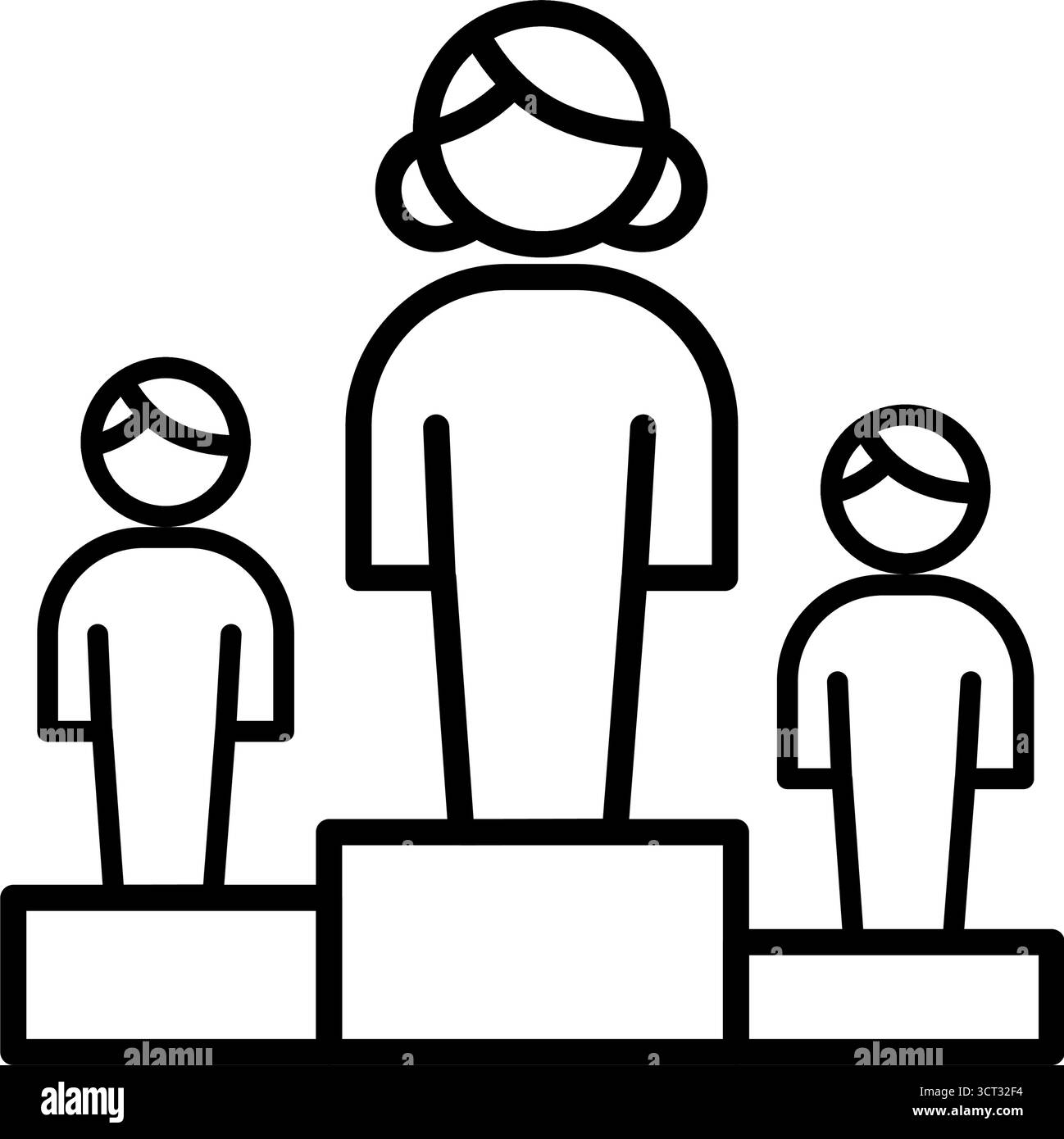 Standing on the podium Black and White Stock Photos & Images - Alamy