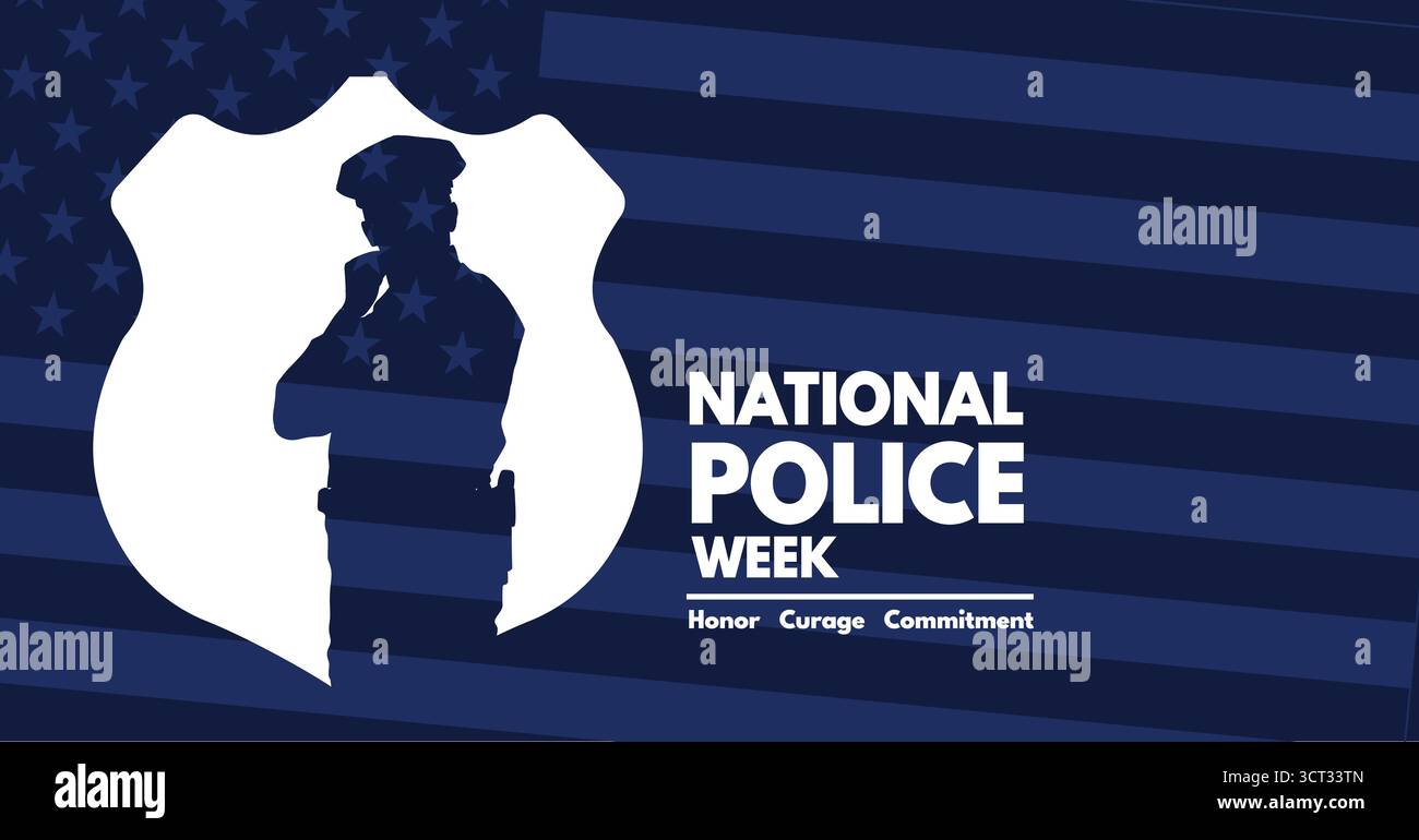 National police memorial Stock Vector Images - Alamy