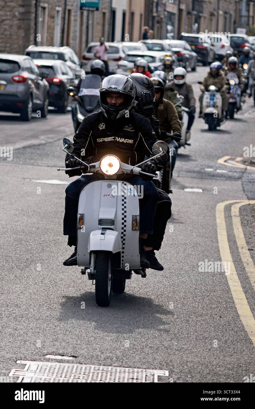 Ribble Valley Scooter Rally 2025 Stock Photo - Alamy