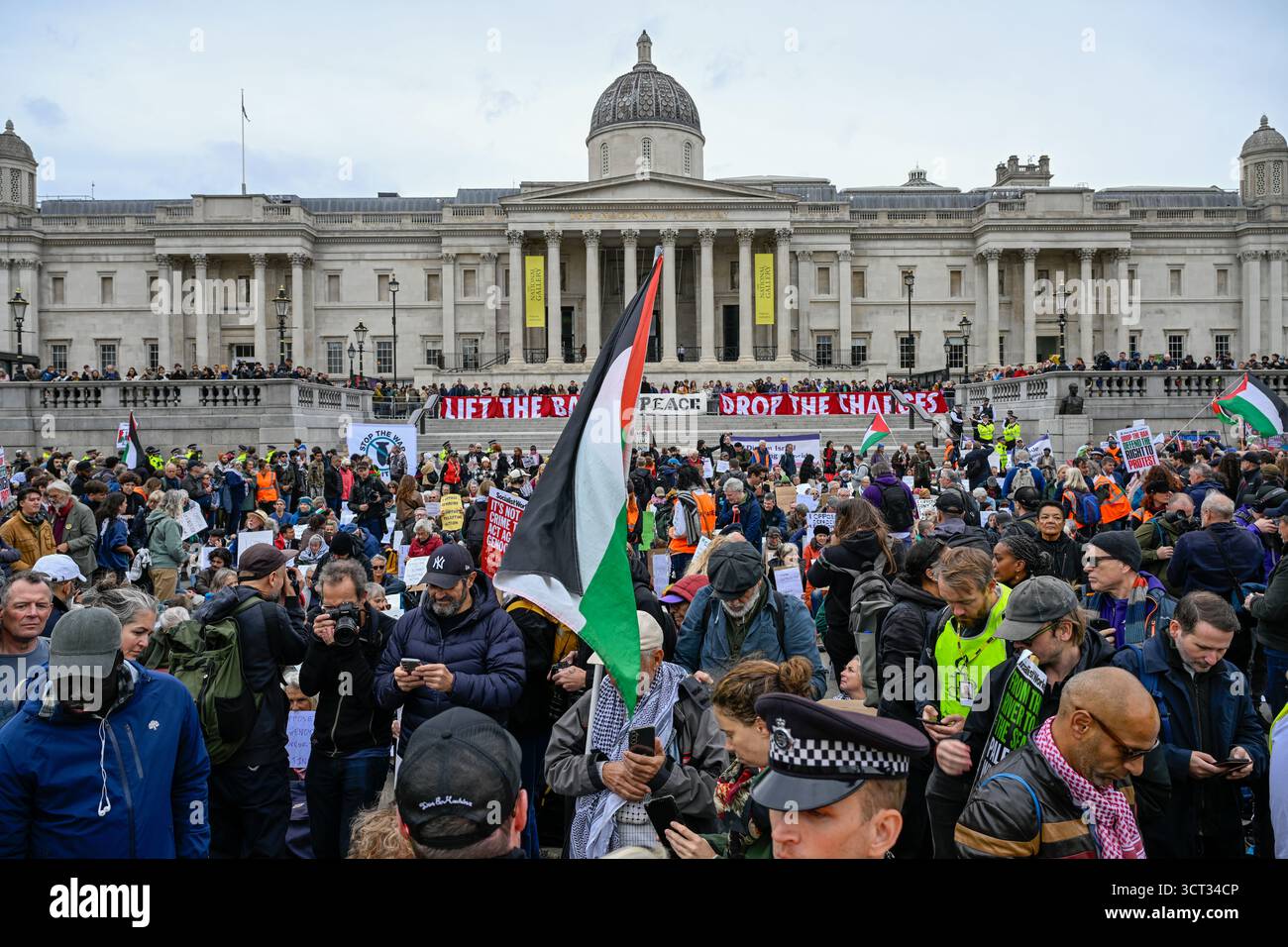 London, UK, 4th October 2025: Defend our juries organise a protest ...
