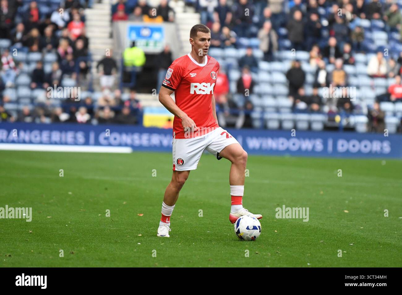 Preston, England. 4th Oct 2025. James Bree during the Sky Bet EFL ...