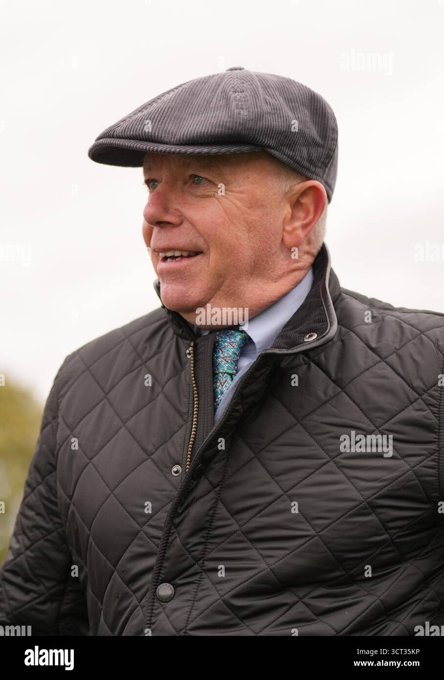 Trainer Karl Burke after his horse Fallen Angel won the BetMGM Sun ...
