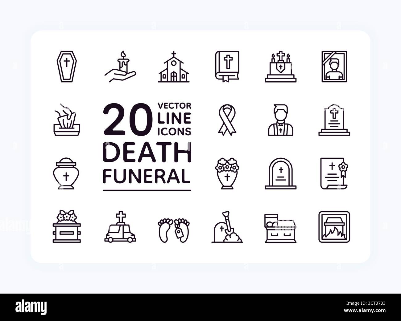 Christian funerary chapel Stock Vector Images - Alamy