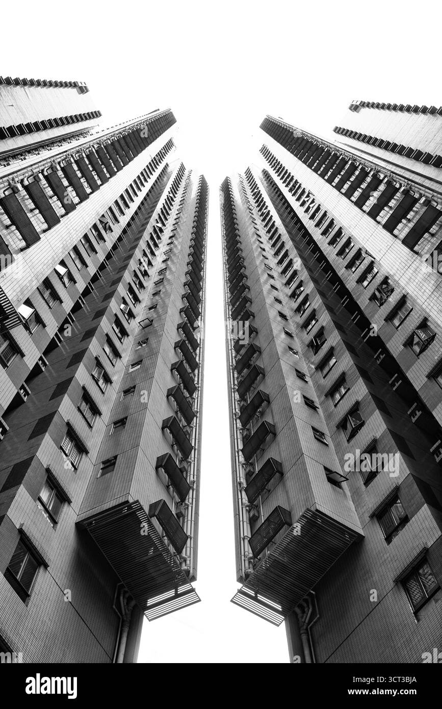 Striking pattern geometric shapes Black and White Stock Photos & Images ...