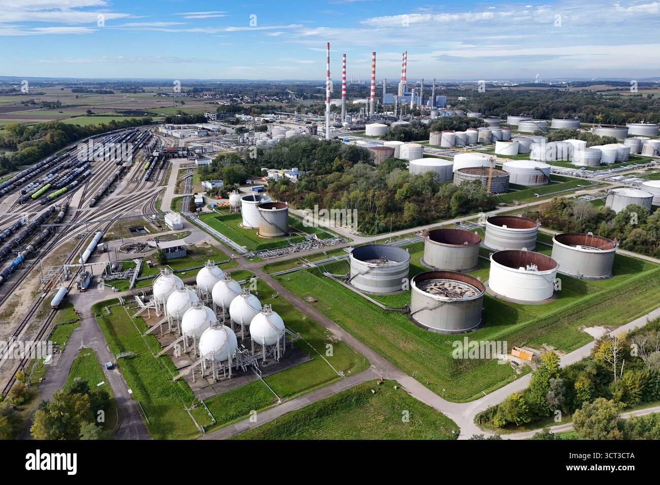 BAYERNOIL Ð groesste Raffineriegesellschaft in Bayern,Sitz in Vohburg ...