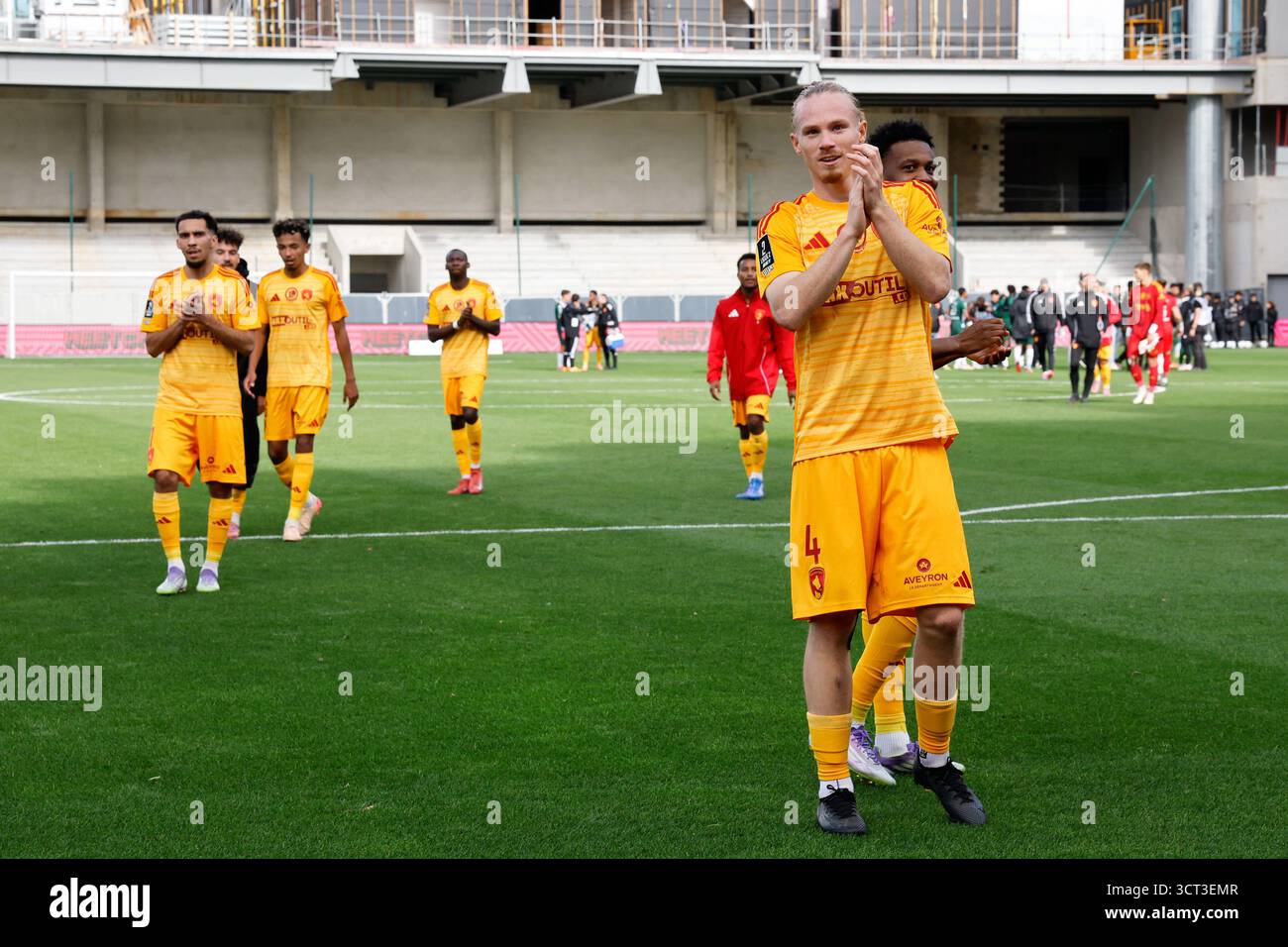 04 Mathis MAGNIN (raf) during the Ligue 2 BKT match between Red Star ...