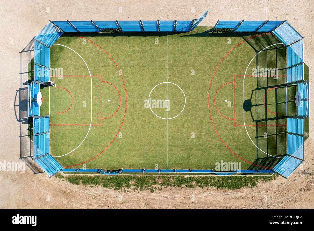Aerial sports practice hi-res stock photography and images - Alamy