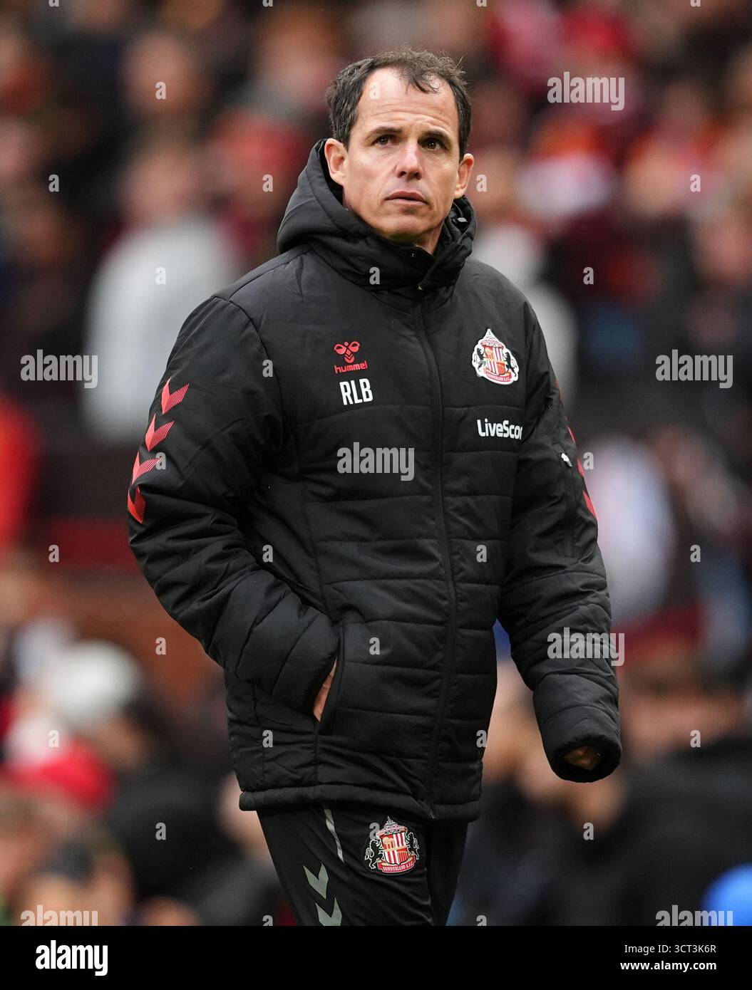Sunderland manager Regis Le Bris at full time during the Premier League ...