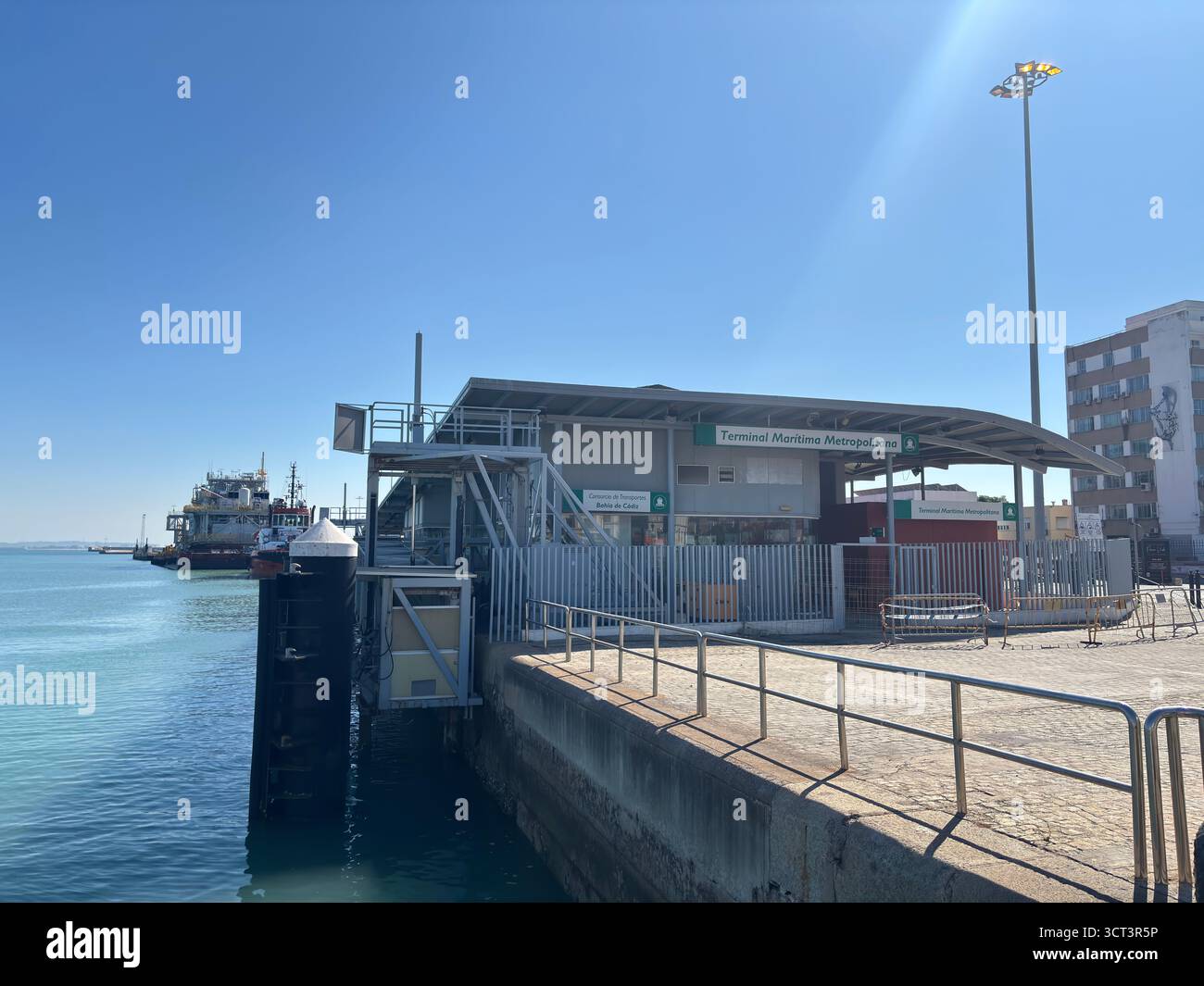 Puerto américa ferry terminal hi-res stock photography and images - Alamy