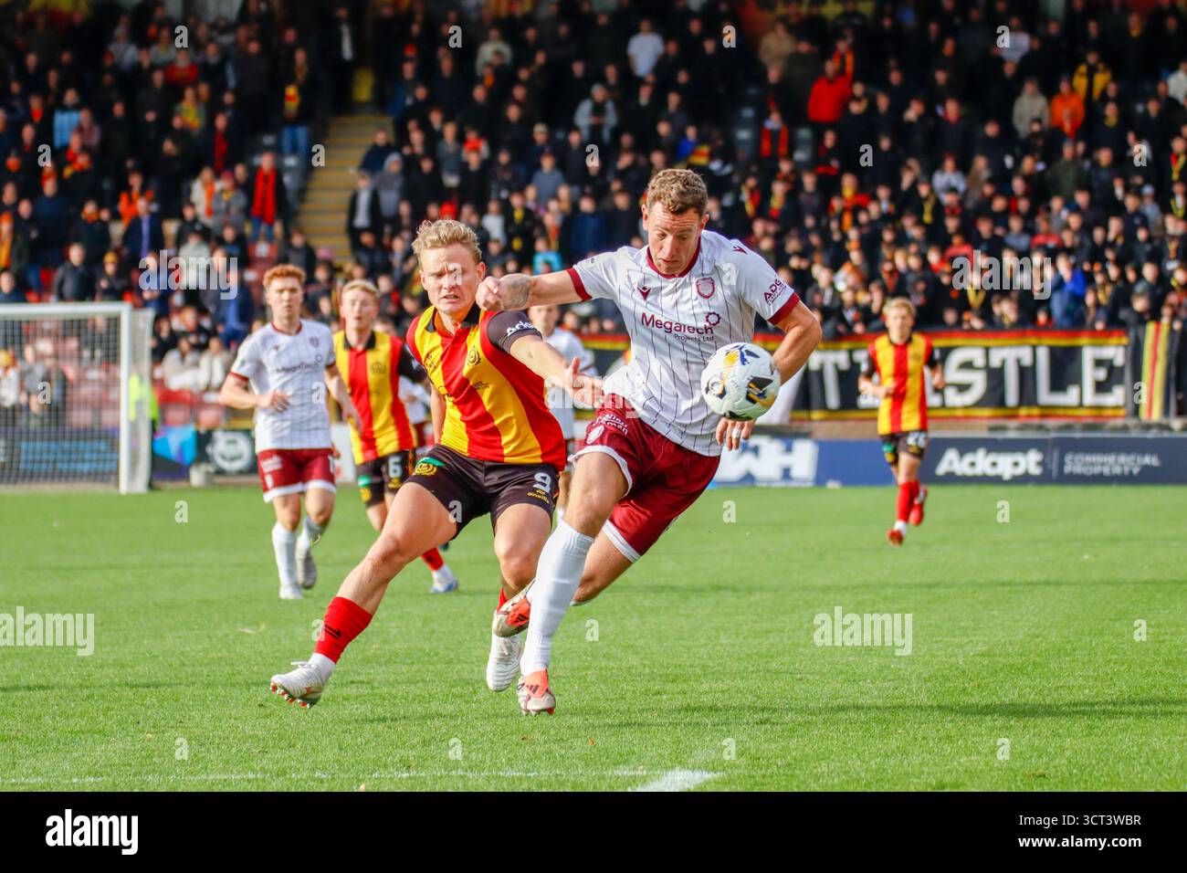 Firhill Stadium, Glasgow, Scotland, UK. 4th of October, 2025. Partick ...