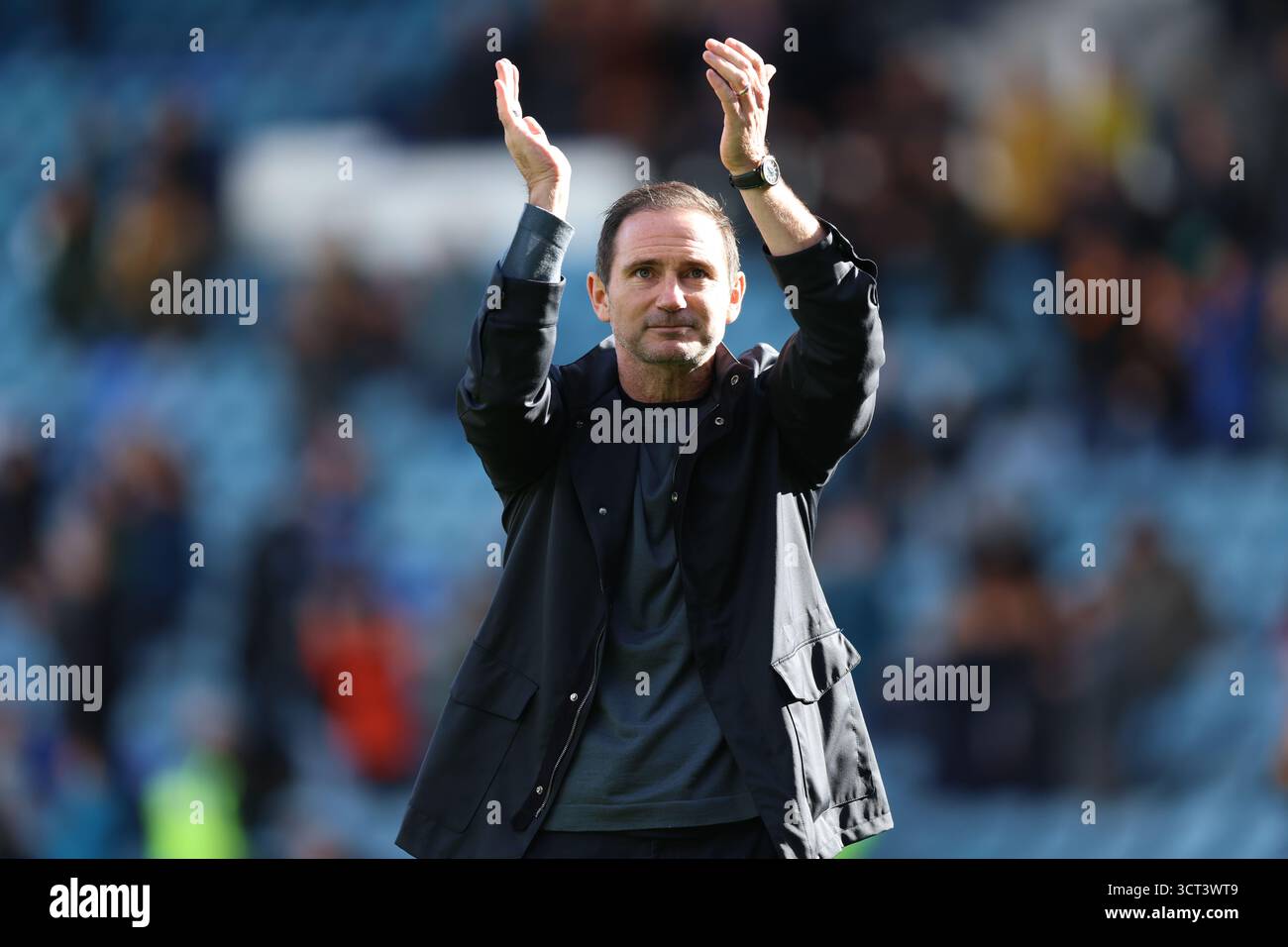 Coventry City head coach Frank Lampard claps the fans after the Sky Bet ...