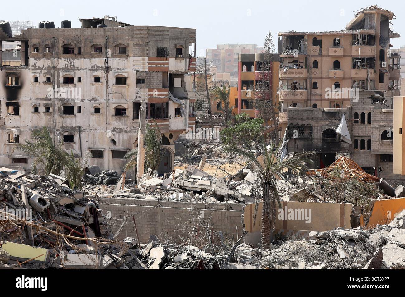 This picture taken during a media tour organised by the Israeli army ...