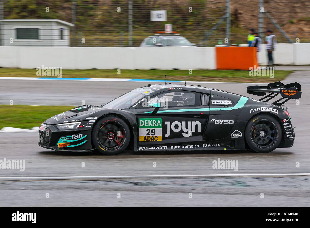 Ricardo Feller (CH/Land-Motorsport), Audi R8 LMS GT3 Evo2 beim DTM - Deutsche Tourenwagen ...